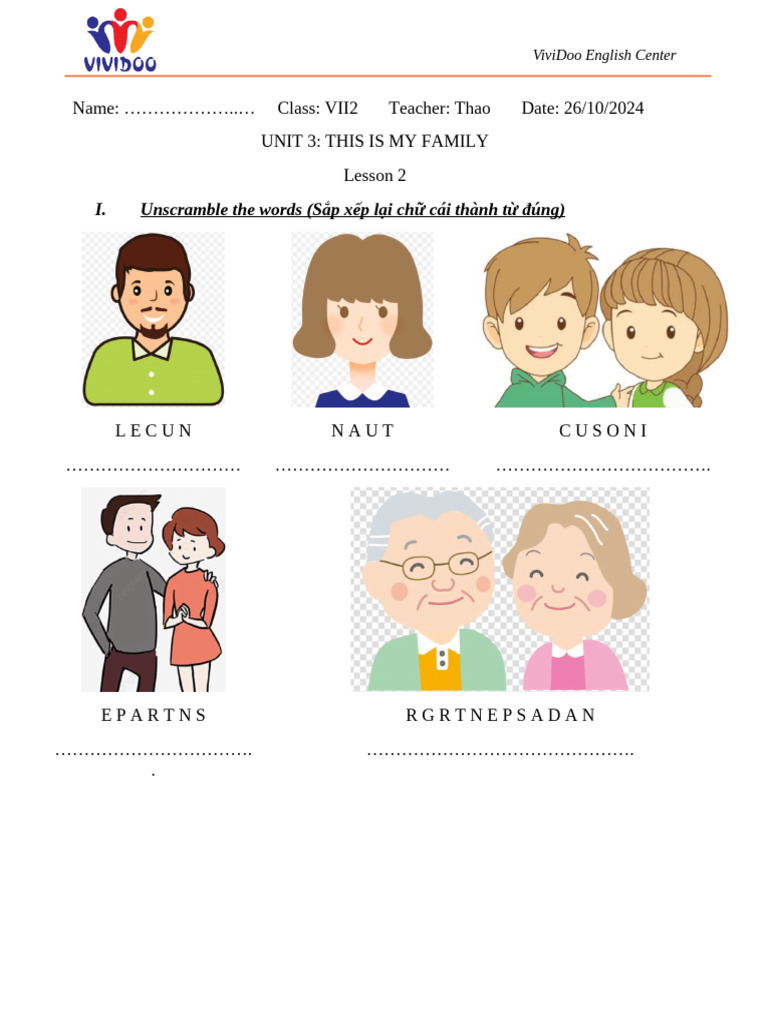 26.10-Vii2-As1-U3-L2-Thảo-5 Bản 2 Mặt | PDF