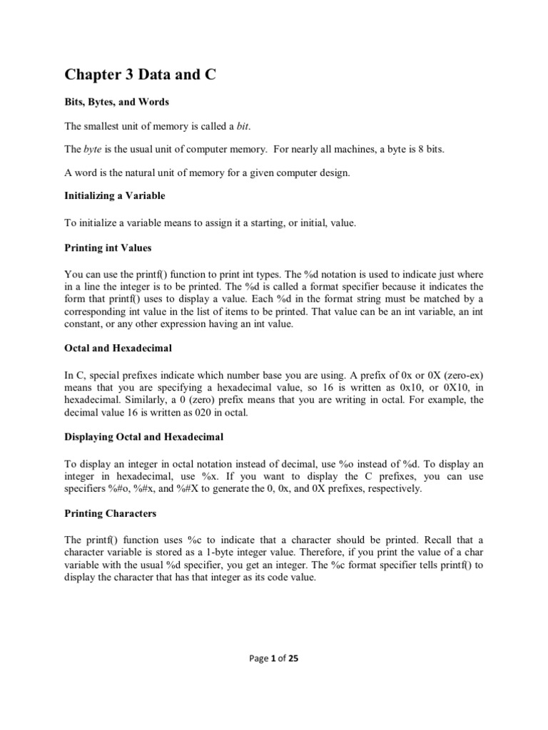 C Primer Plus Notes | PDF | Scope (Computer Science) | Variable ...