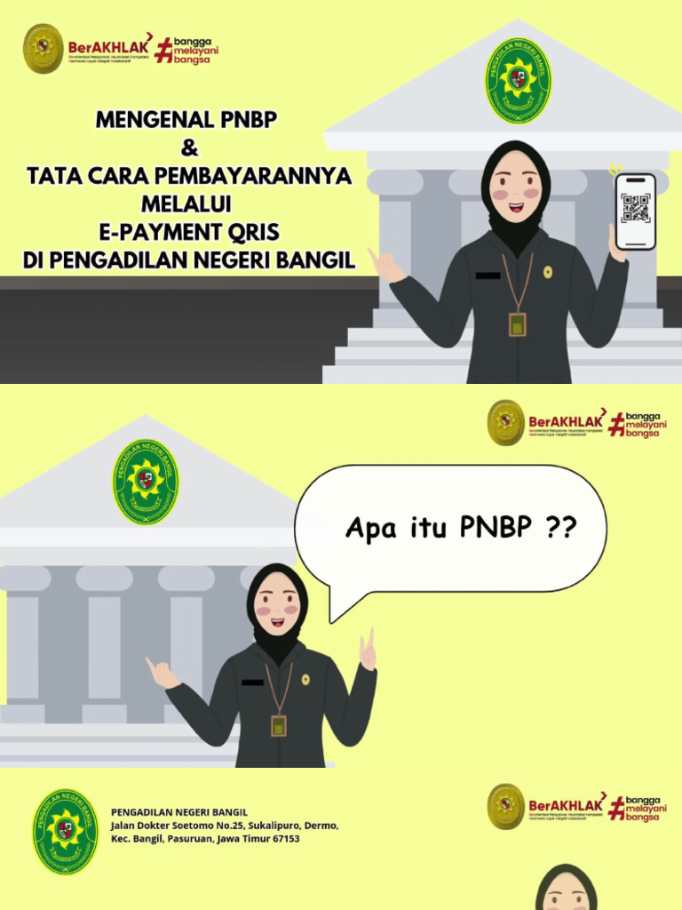 Layanan Pembayaran PNBP Via Qris | PDF