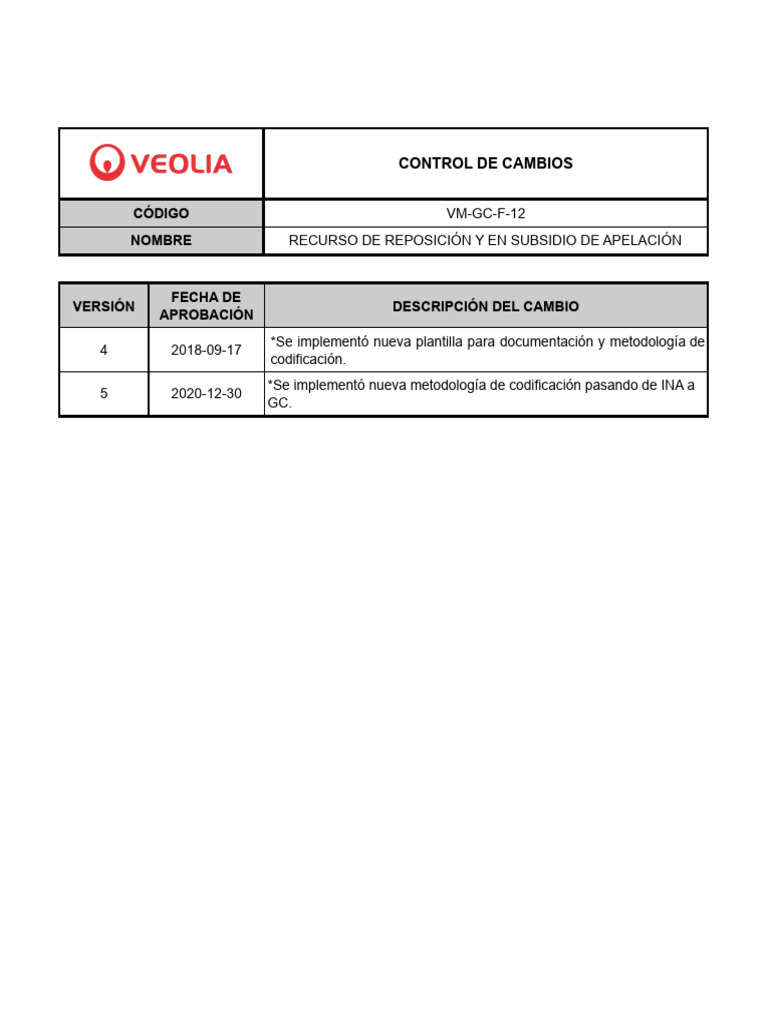 VM-GC-F-12 Recursos Repos. y Apelac (1)-1 | PDF