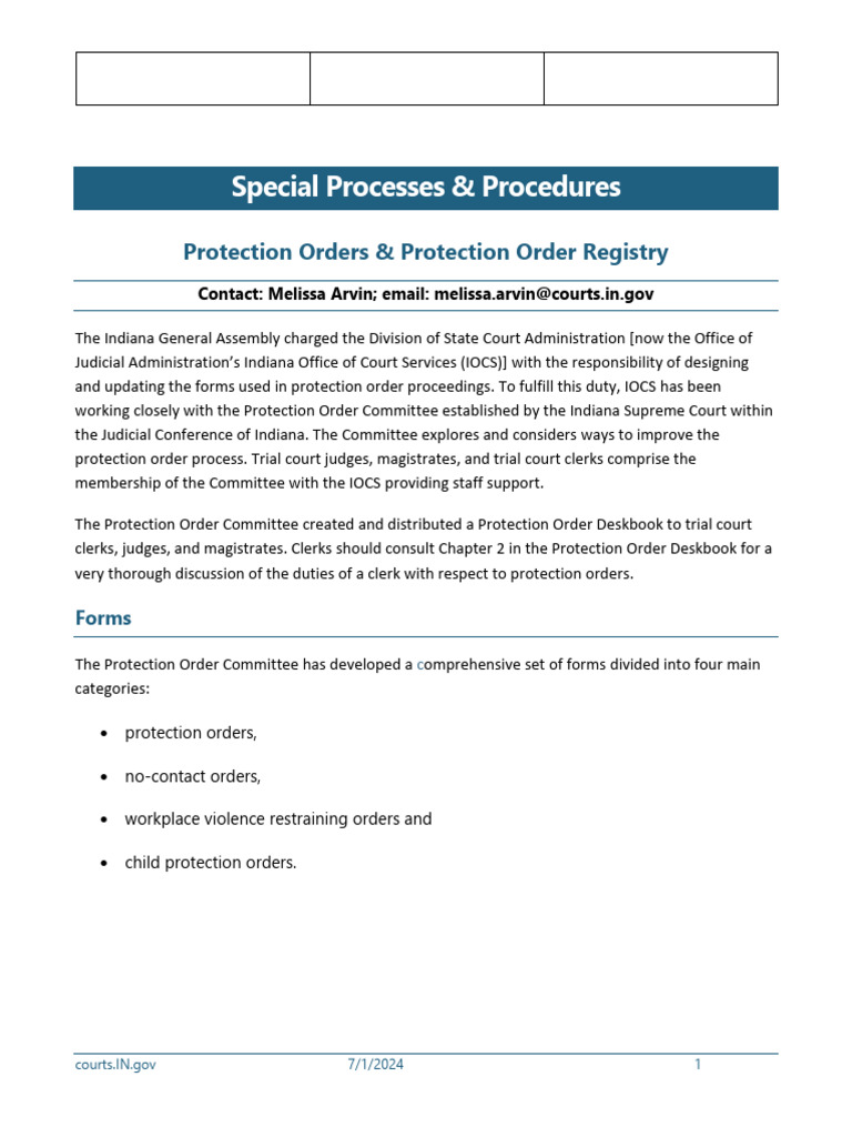 Pubs Trial Court Protection Orders | PDF | Restraining Order | Crimes