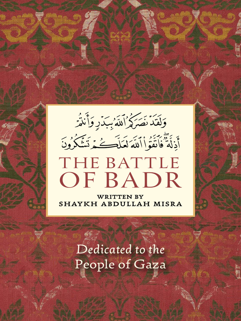 The Battle of Badr Song Abdullah Misra | PDF | Muhammad | Abrahamic ...