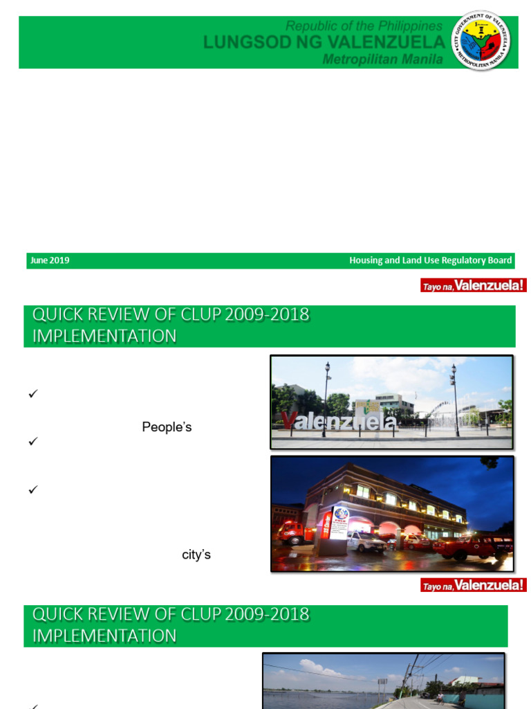 Amended Presentation For HLURB June142018 | PDF | Metro Manila ...