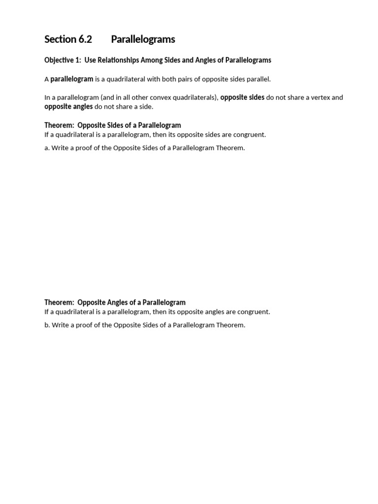 Sec 6.2 Geom Updated | PDF