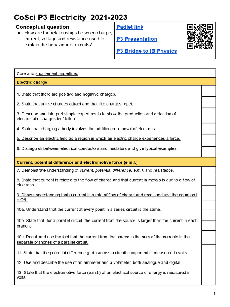P3 | PDF | Voltage | Electrical Resistance And Conductance