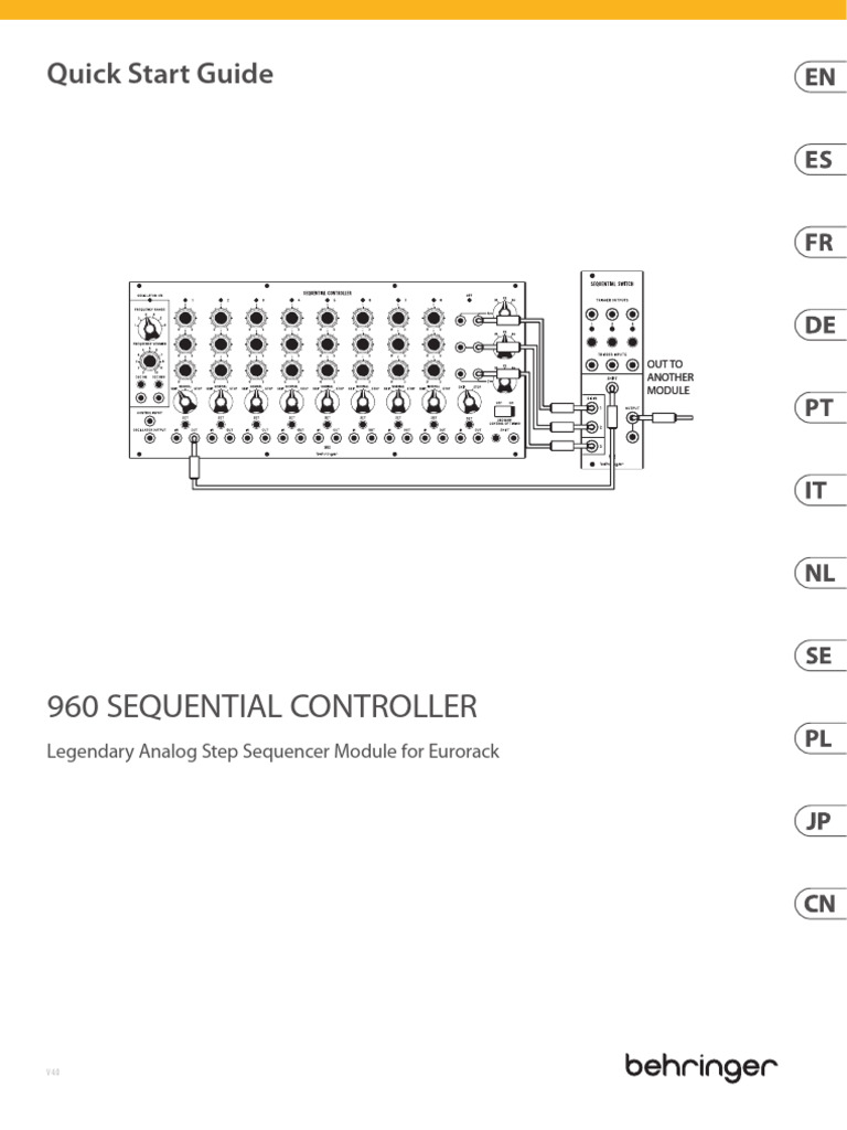 960 Sequential Controller | PDF
