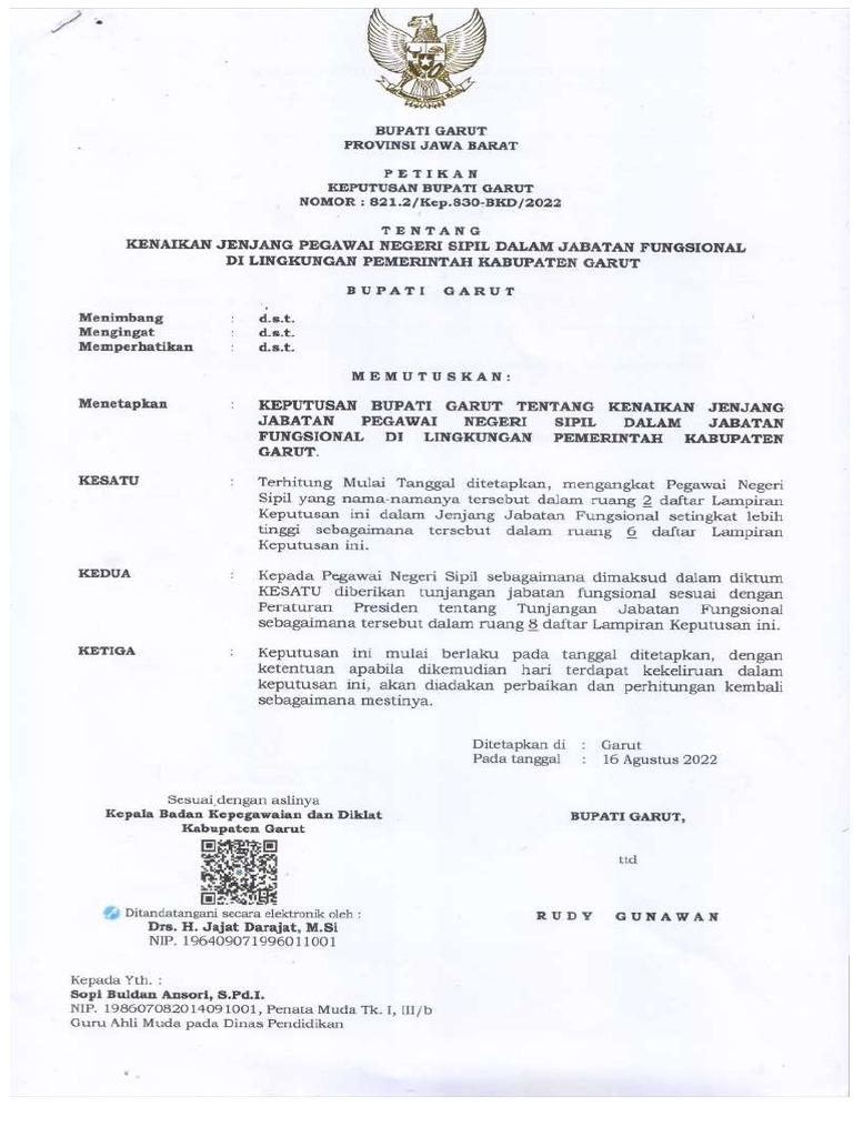 SK Jafung 3C Sba | PDF