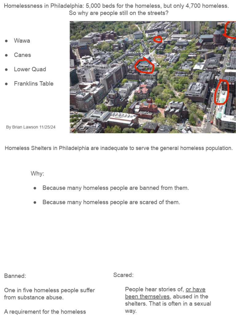 Homelessness in Philadelphia | PDF