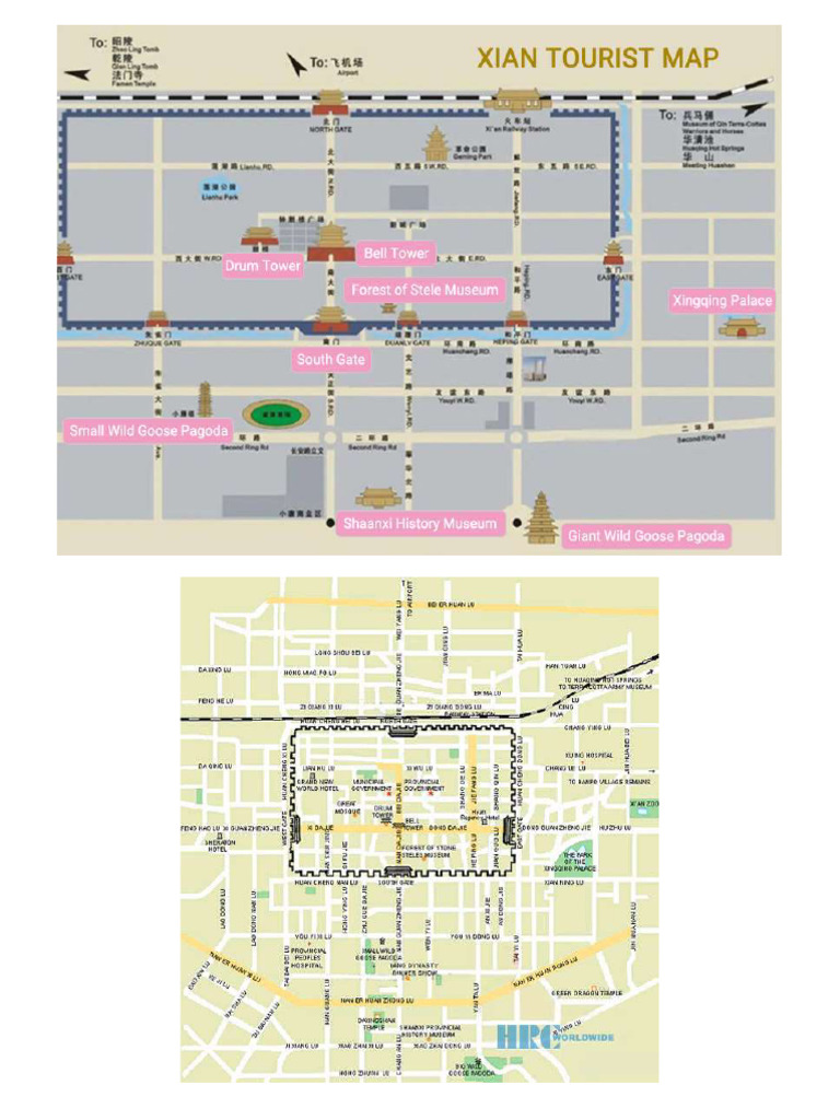 Xian Map | PDF