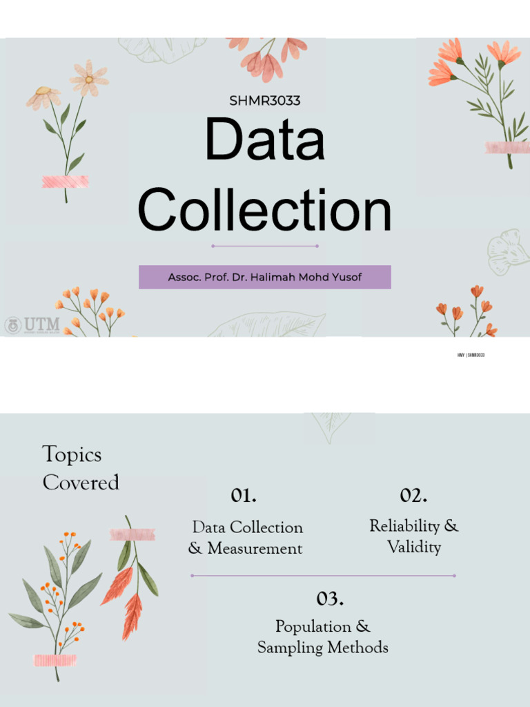 Data Collection and Sampling Methods | PDF | Sampling (Statistics ...