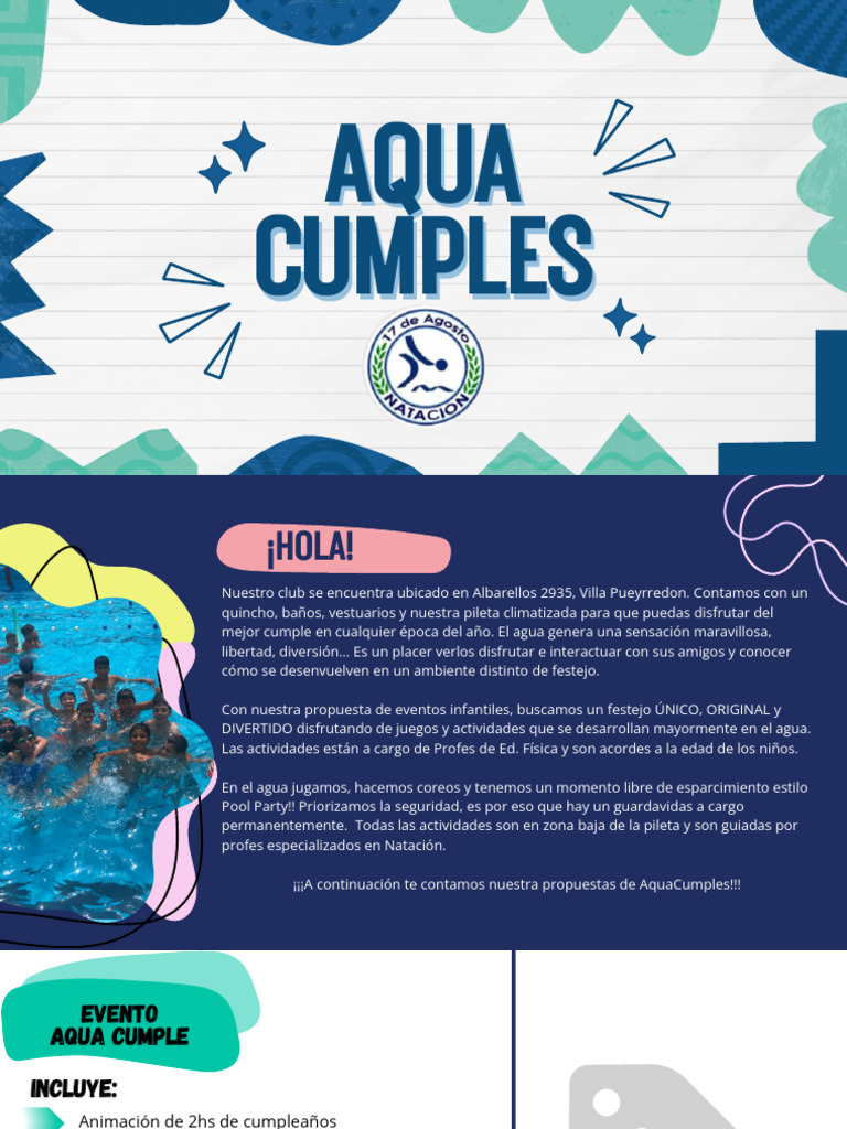 Aqua Cumples | PDF