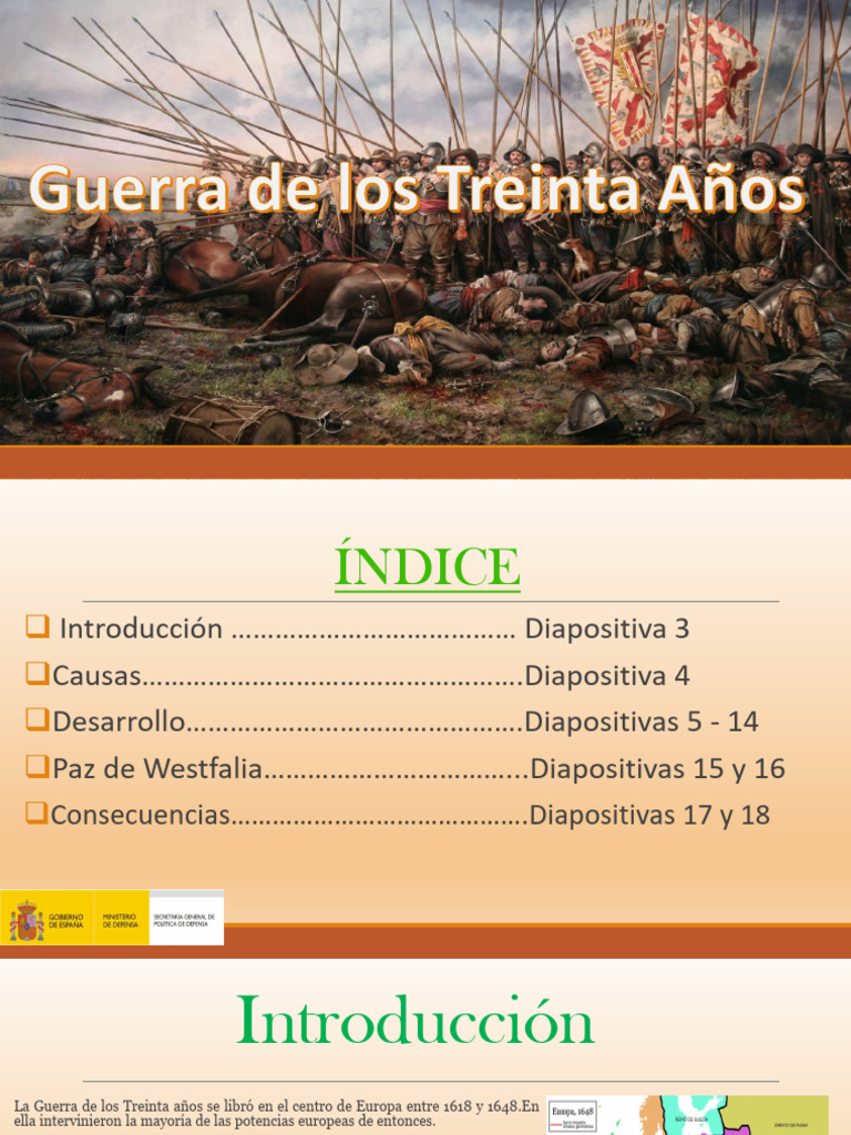 Guerra de los Treinta Años: Análisis Completo | PDF | Santo Imperio ...