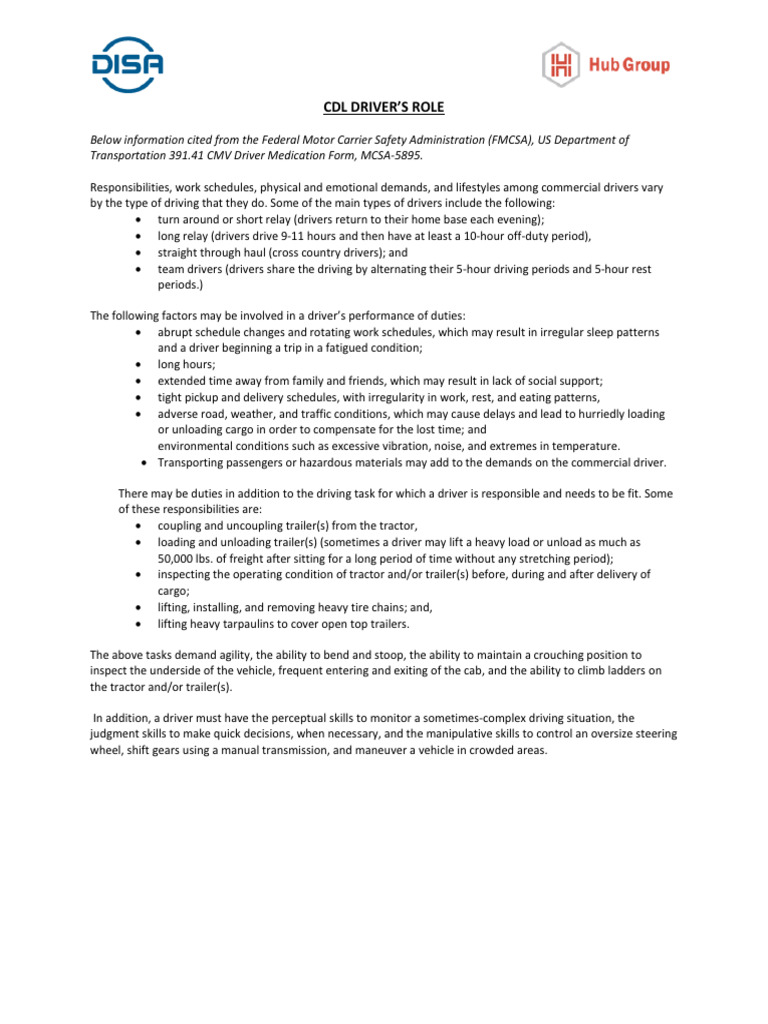 DISA - General Medical Clearance Form | PDF | Transport | Vehicles