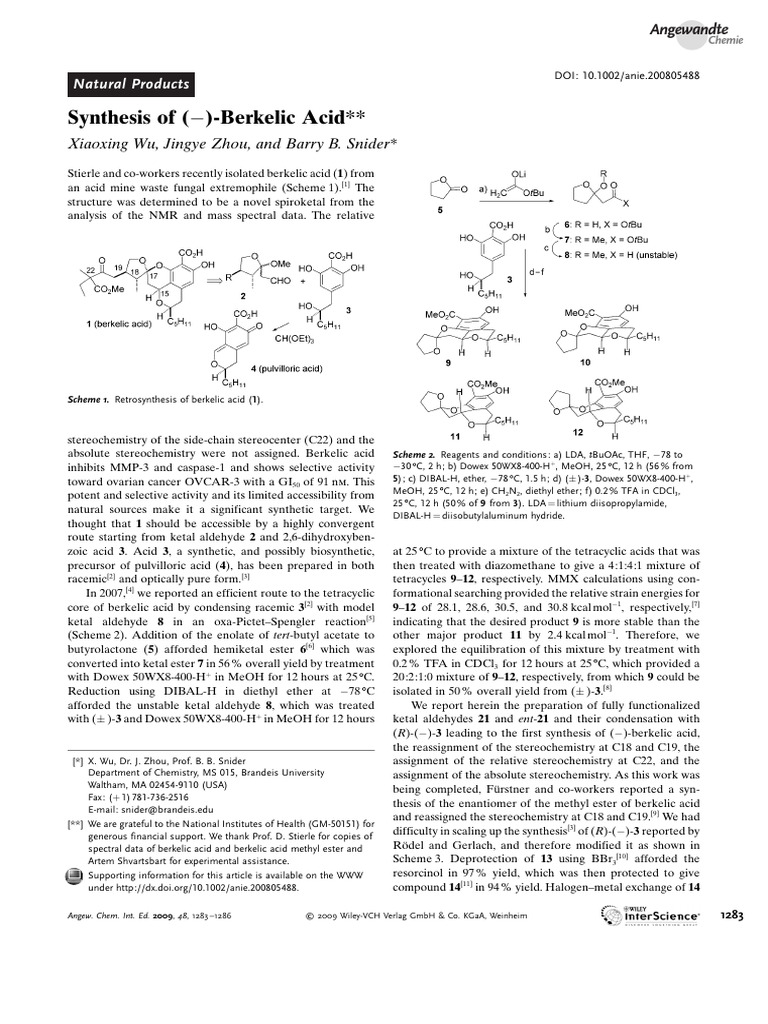 snider 2009 | PDF | Chemical Substances | Chemistry