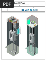 OTIS LFT Layout Drawing | PDF | Elevator | Door