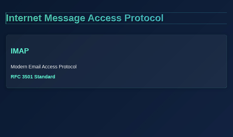 Imap Presentation Enhanced | PDF