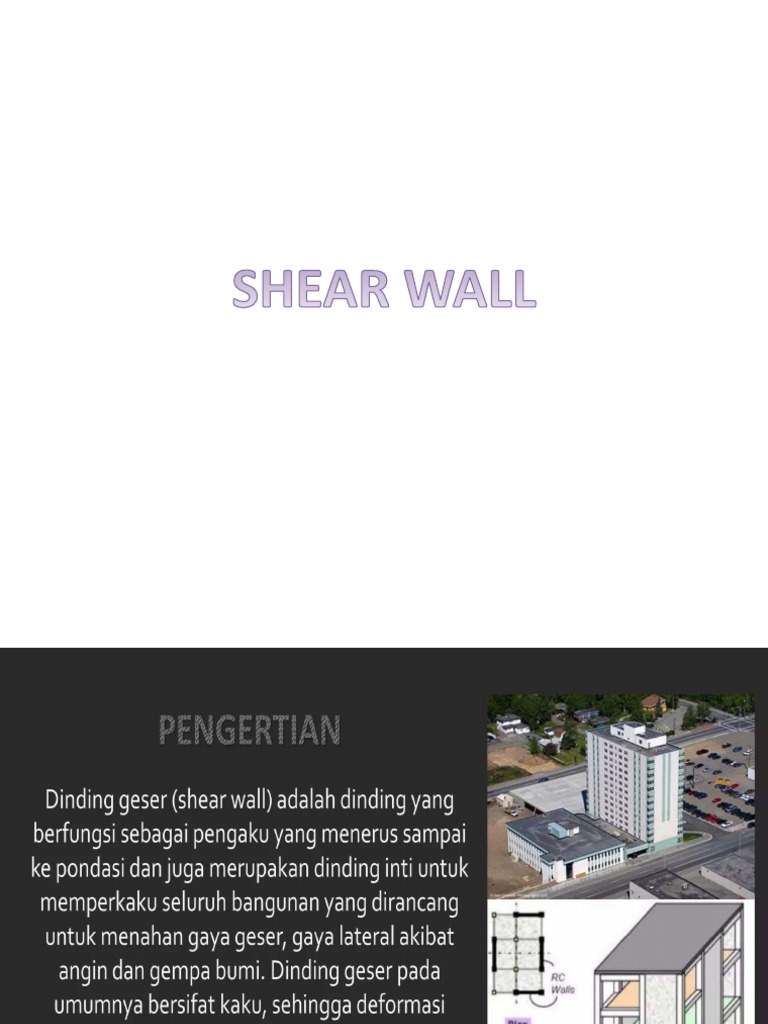SHEAR WALL | PDF