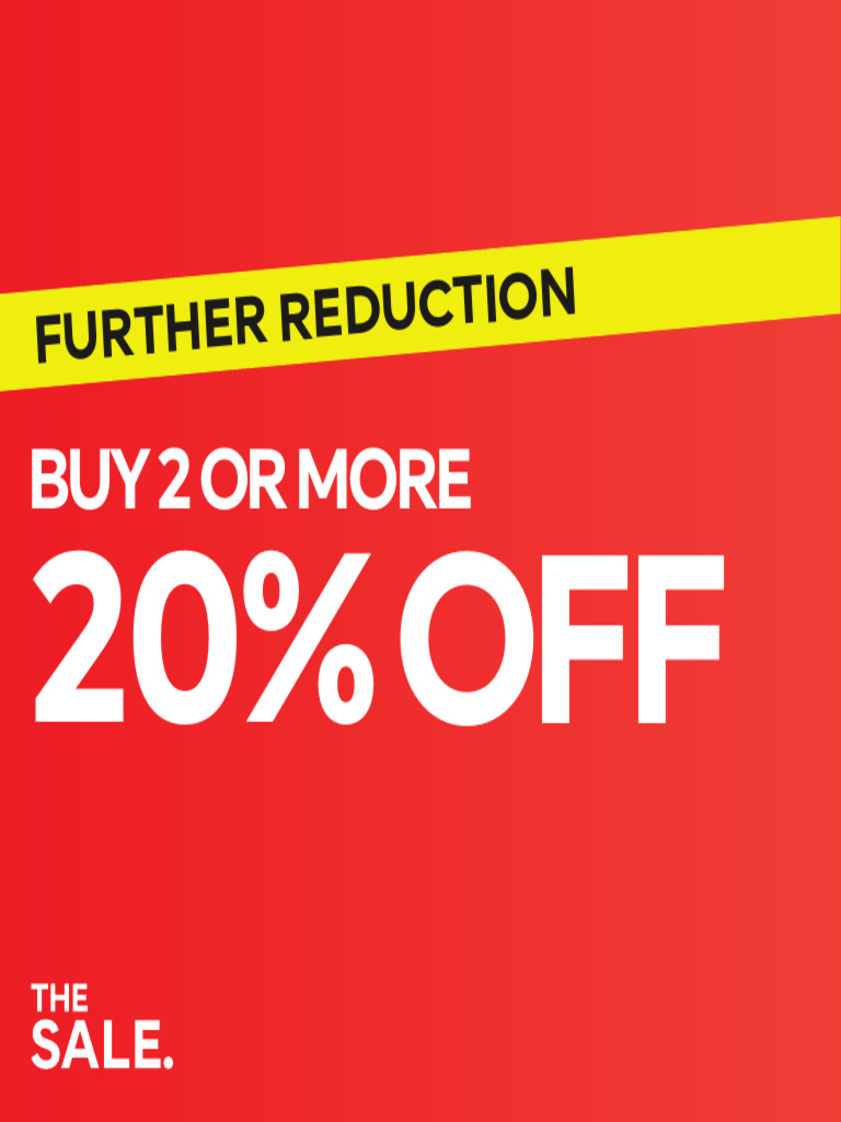 POP Sale - Buy 2 20% Further Reduction - 30x30cm | PDF