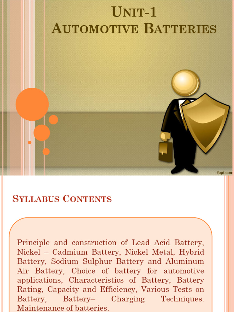 Automotive Battery Fundamentals and Systems | PDF | Ion | Electrode