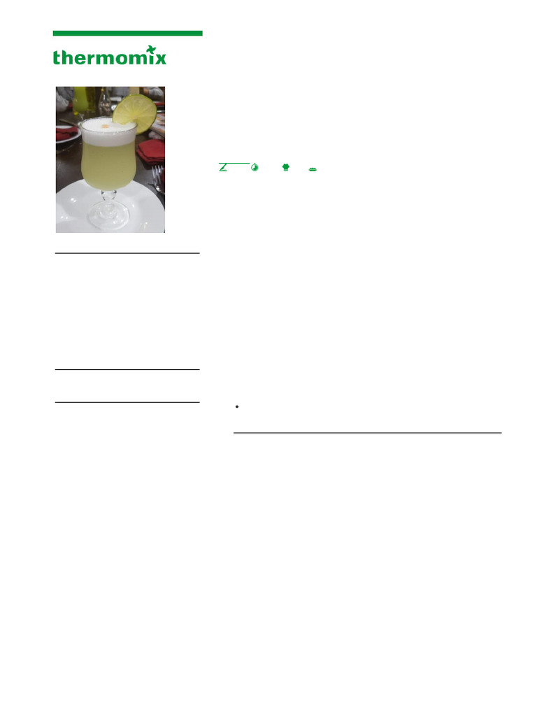 Mi Pisco Sour Estrella | PDF