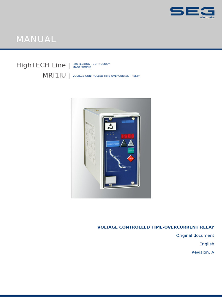 DOK-TD-MRI1-IUE | PDF | Relay | Analog To Digital Converter