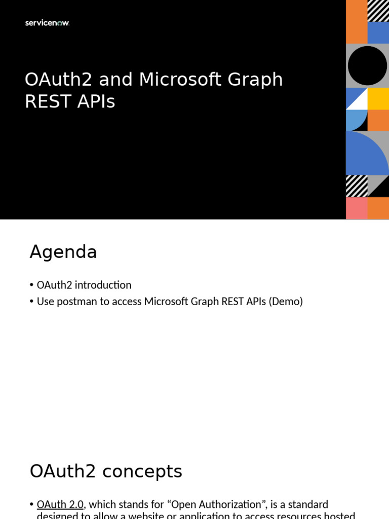 OAuth2 MS Graph | PDF