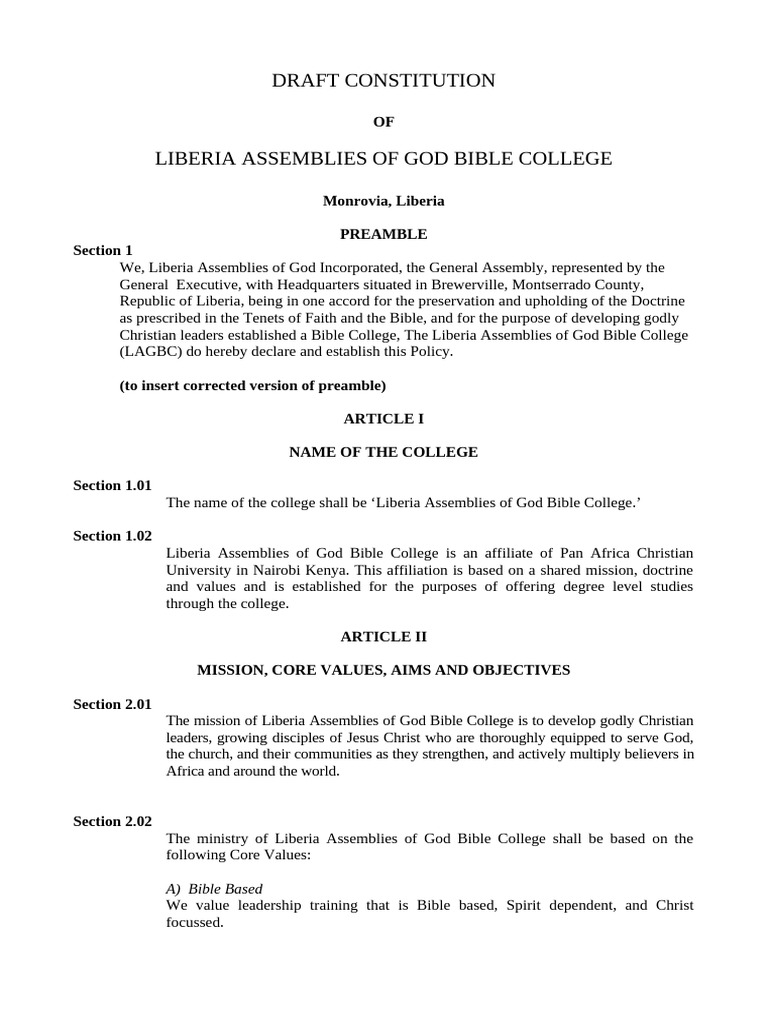 LAGBC Constitution With Amendments | PDF | Board Of Directors | Dean ...