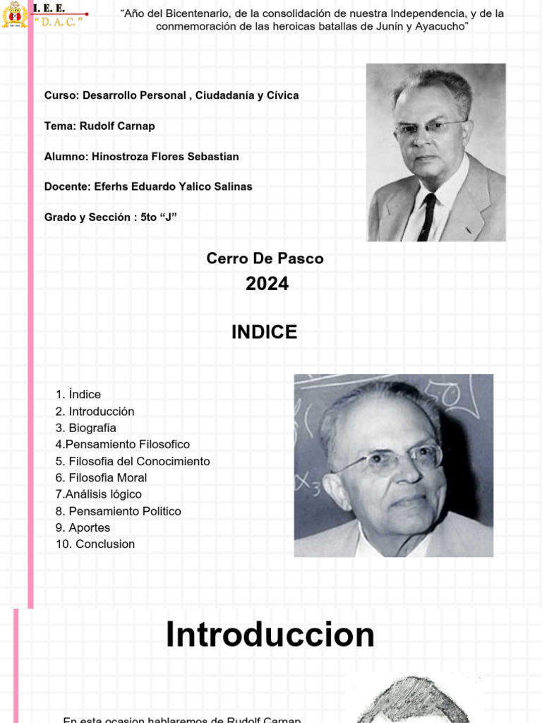 Rudolf Carnap | PDF | Epistemología | Science