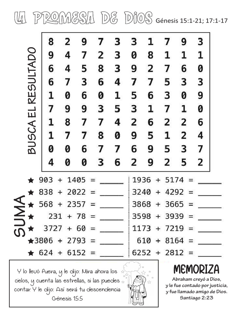 Dios Promete Un Hijo a Abram Adolescentes | PDF