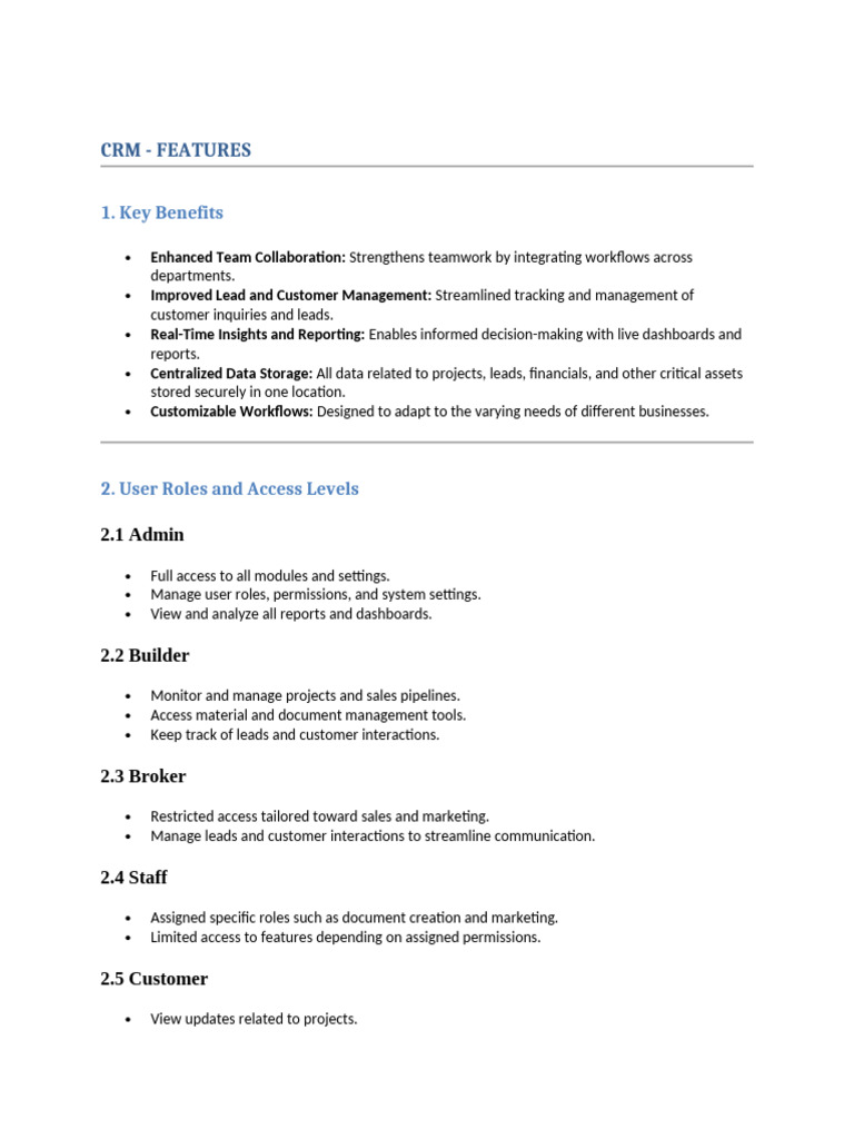 CRM | PDF | Customer Relationship Management | Computing