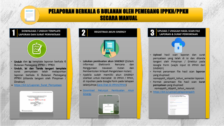 Tata Cara Pelaporan Berkala 6 Bulanan Oleh Pemegang PPKH | PDF