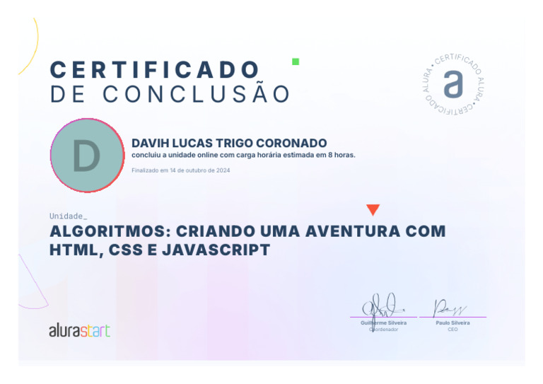 DAVIH LUCAS TRIGO CORONADO - Unidade Algoritmos_ Criando Uma Aventura Com HTML, CSS e JavaScript ...