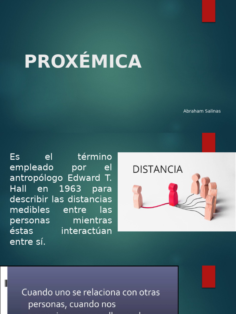 PROXÉMICA | PDF