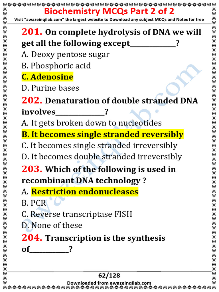 Biochemistry Part 2 | PDF | Glycolysis | Diet & Nutrition