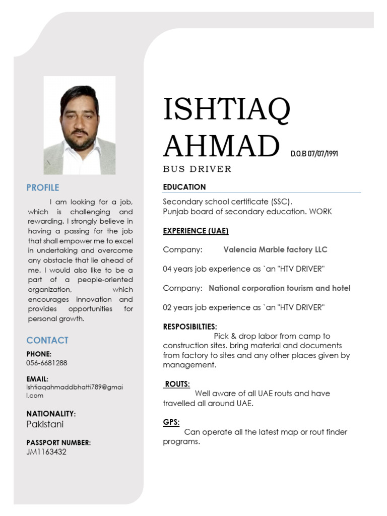 Ishtiaq Ahmad CV 2024 (1) . | PDF
