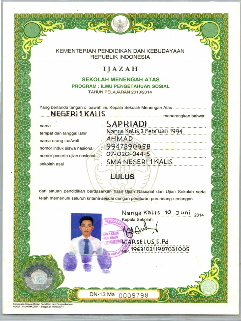 Ijazah 24 Ujay | PDF