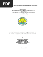 Local and Foreign RRL | PDF | Foodborne Illness | Food Safety