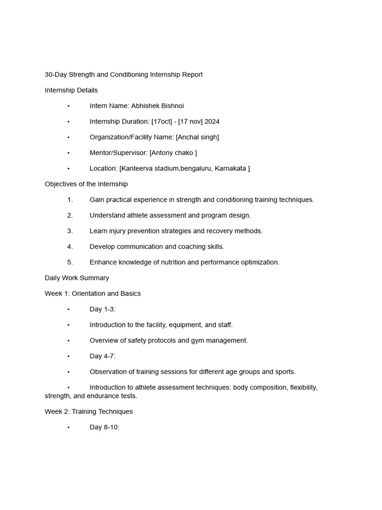 Work%20report.pdf | PDF | Strength Training | Behavior Modification Work%20report.pdf | PDF | Strength Training | Behavior Modification