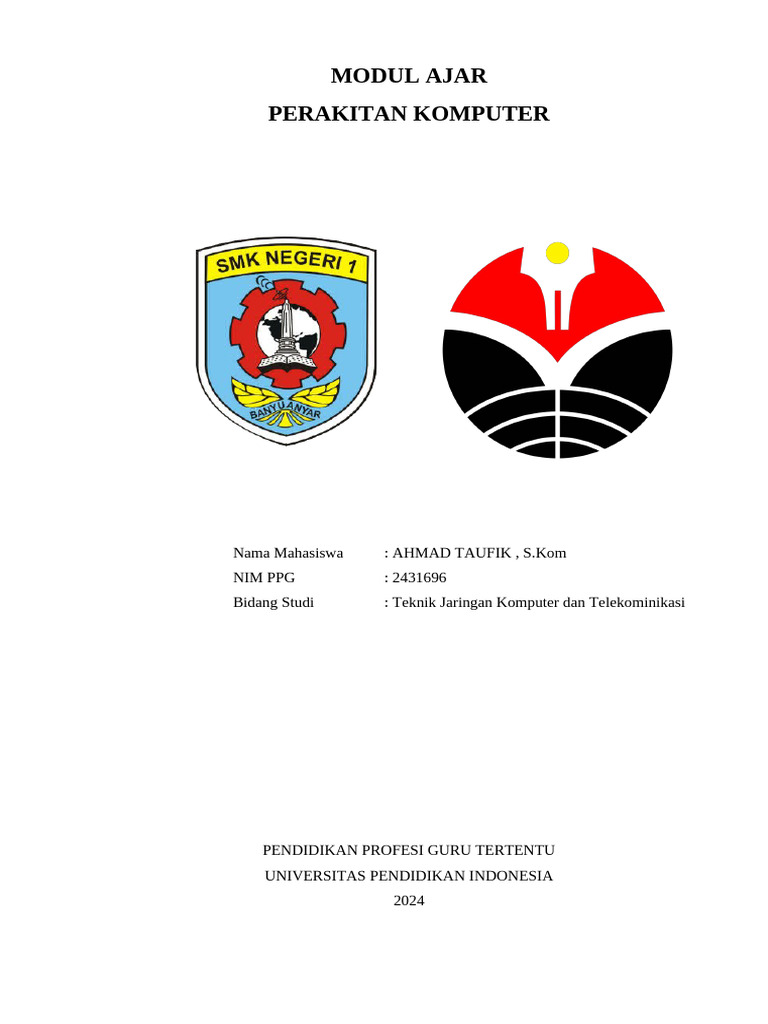 Contoh Modul Ajar SMK | PDF