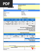 Jewellery Bill Format Template | PDF