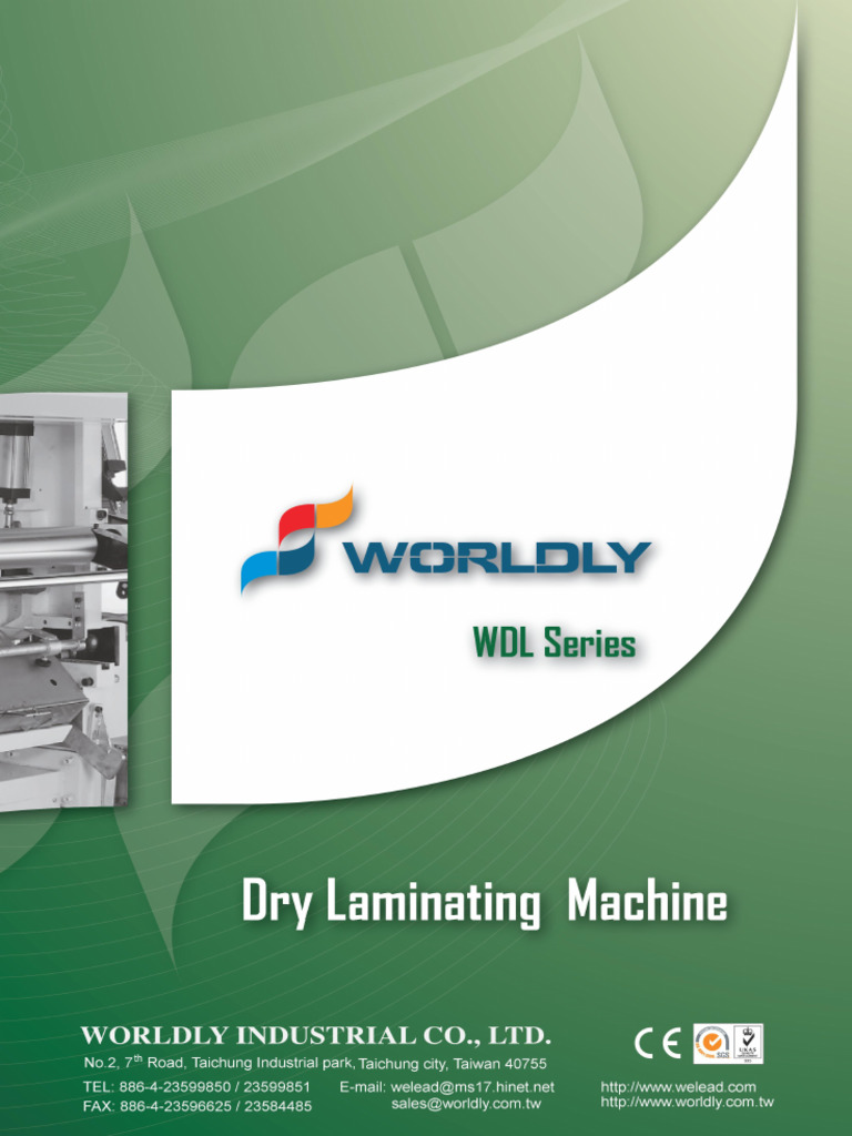Dry Laminating Machine | PDF