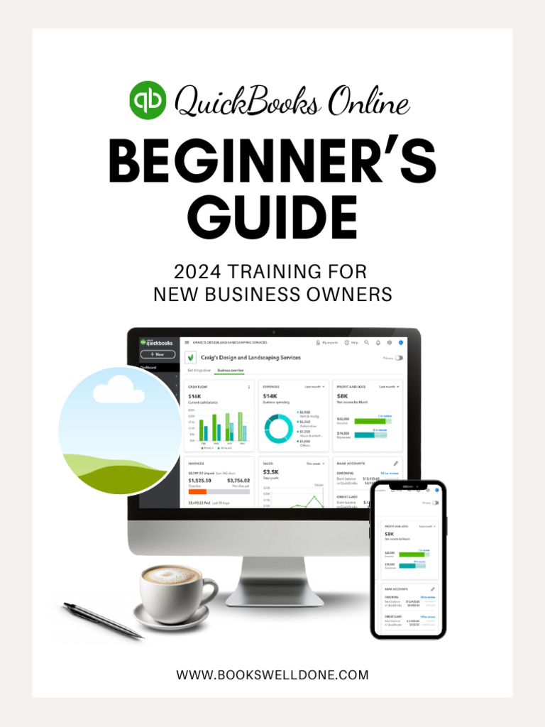 QuickBooks Online Beginner Guide | PDF | Expense | Equity (Finance)