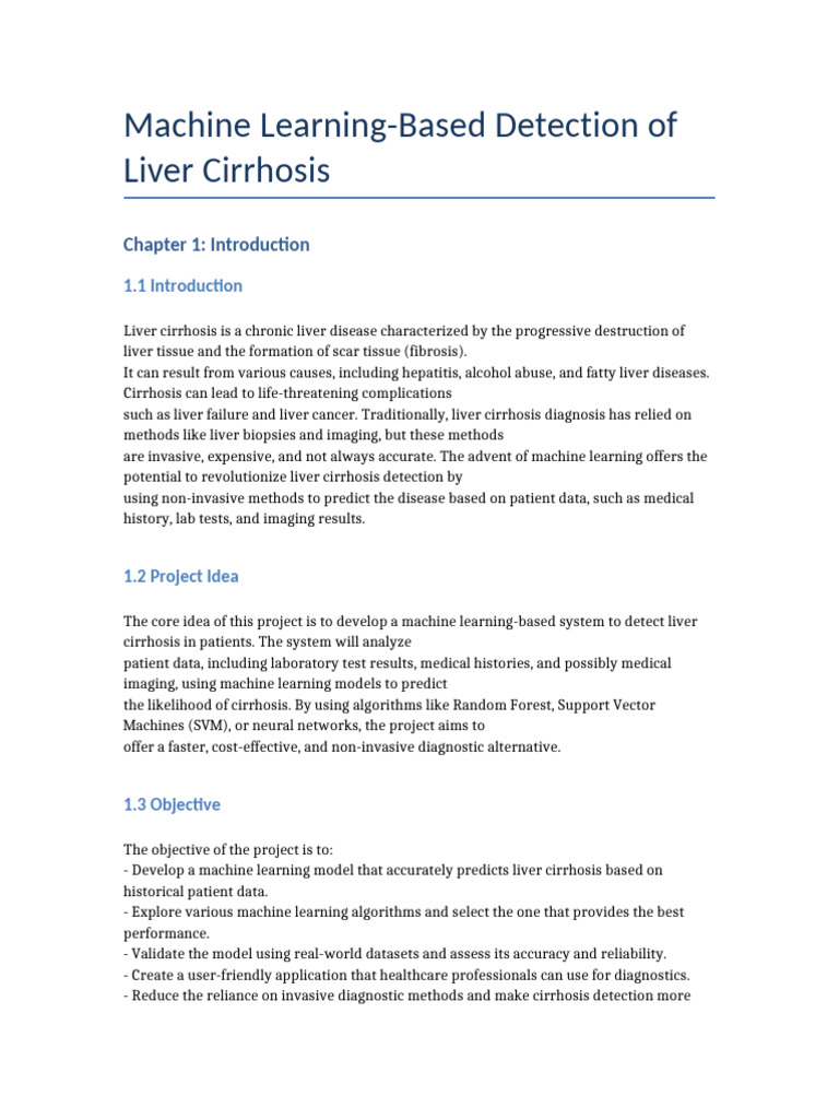 Machine_Learning_Based_Detection_of_Liver_Cirrhosis_Full_Report | PDF ... Machine_Learning_Based_Detection_of_Liver_Cirrhosis_Full_Report | PDF ...