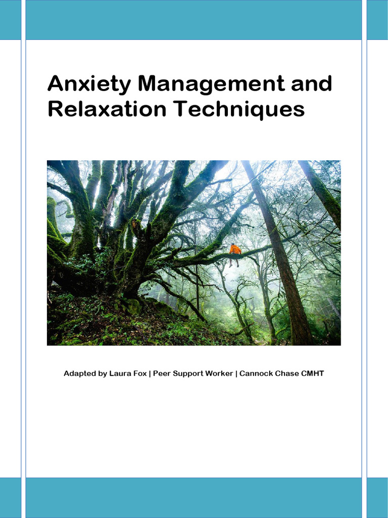 Anxiety Management Techniques PDF | PDF | Relaxation (Psychology ...