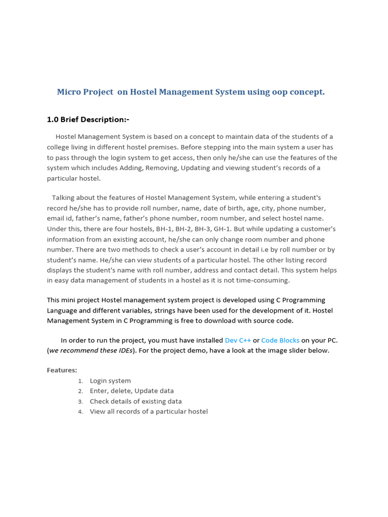 OOP-Report-On-Hostel-Management-System-313305-First-Micro-project-Msbte-Store (2) (1) - Removed ...