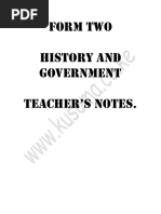 f2 History Simplified Notes SP | PDF | Atlantic Slave Trade | Slavery