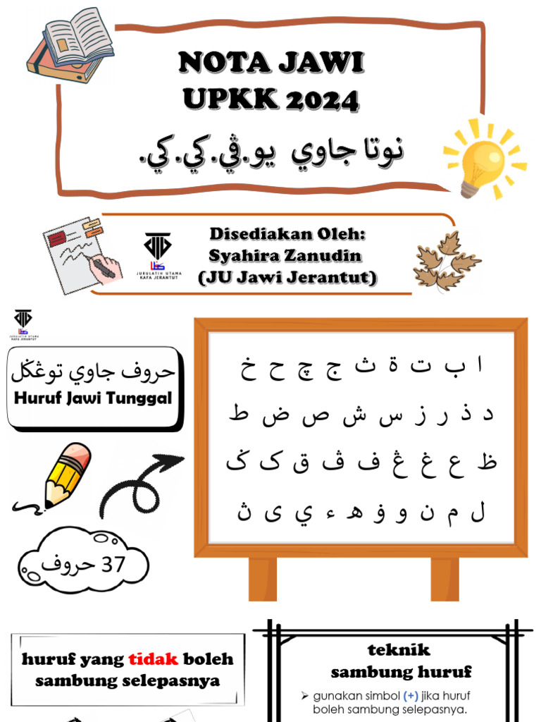 Nota Jawi Upkk 2024 | PDF