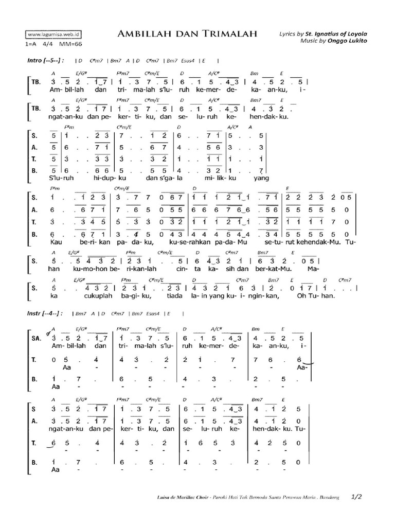 Ambillah Dan Trimalah | PDF