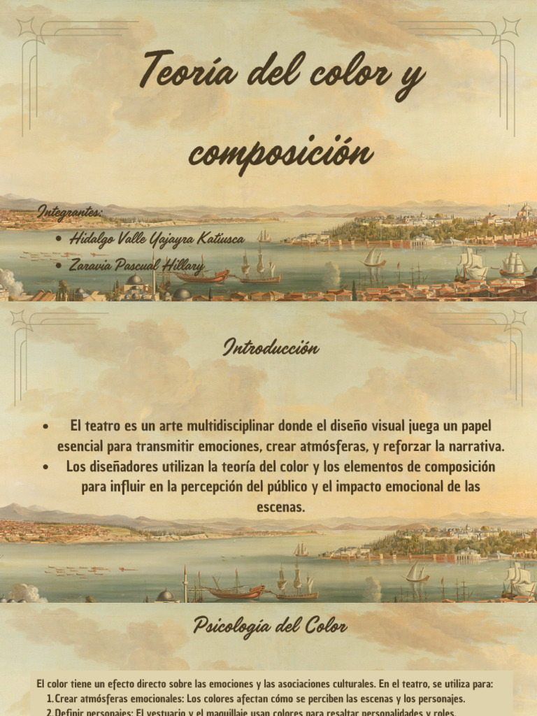 TEORIA DEL COLOR Y COMPOSICION - Psicología Del Color. - Elementos de La Composición Línea ...