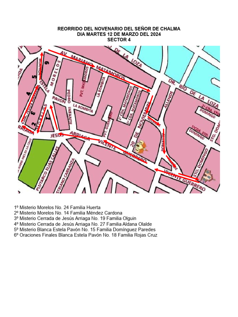 RECORRIDO SEÑOR DE CHALMA | PDF